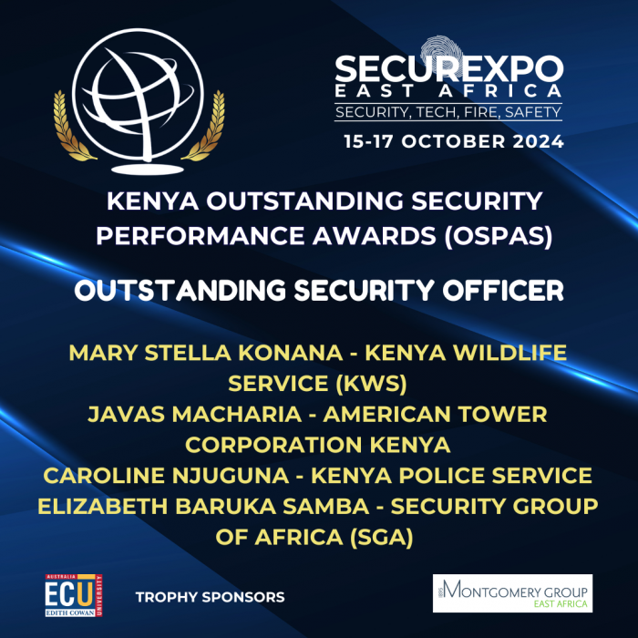 The OSPAS 2024 | Securexpo East Africa | Kenya | 15 - 17 October 2024
